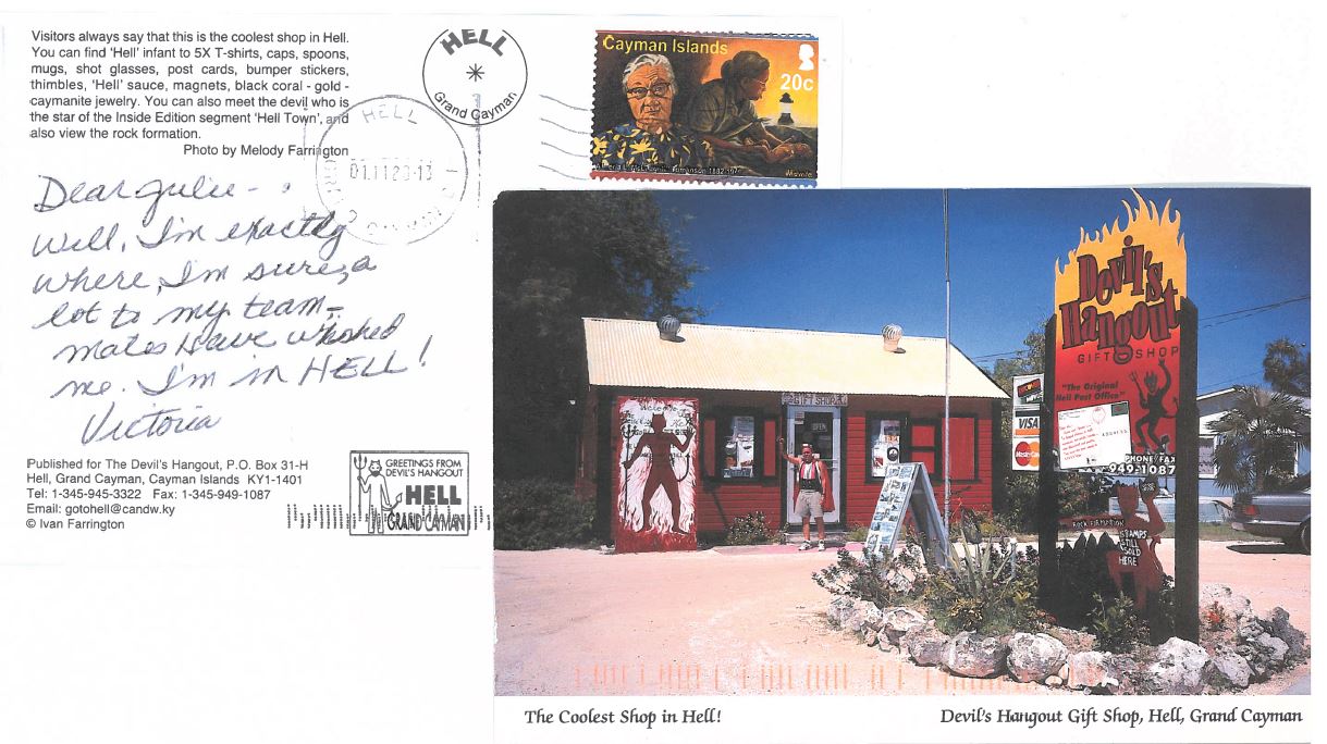 Postcard from Hell | Browsing The Atlas